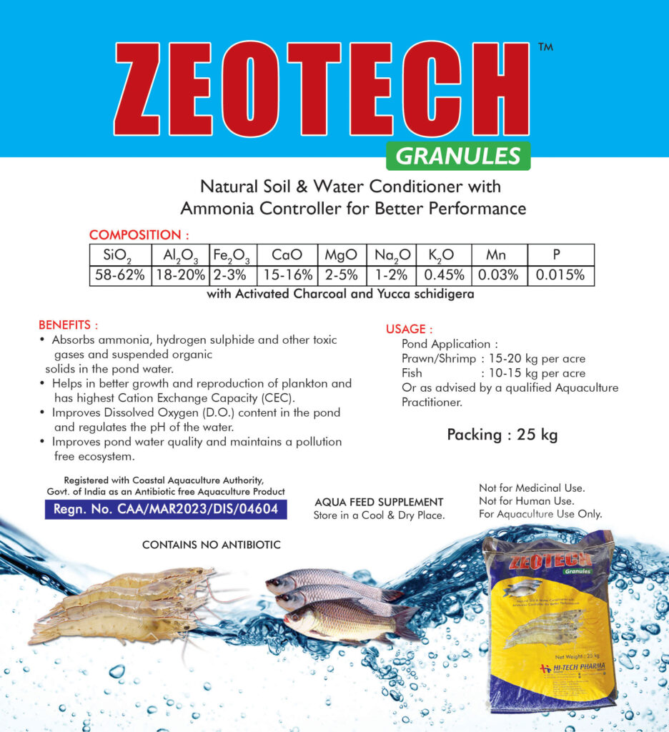 Zeotech: Improve Pond Water Quality