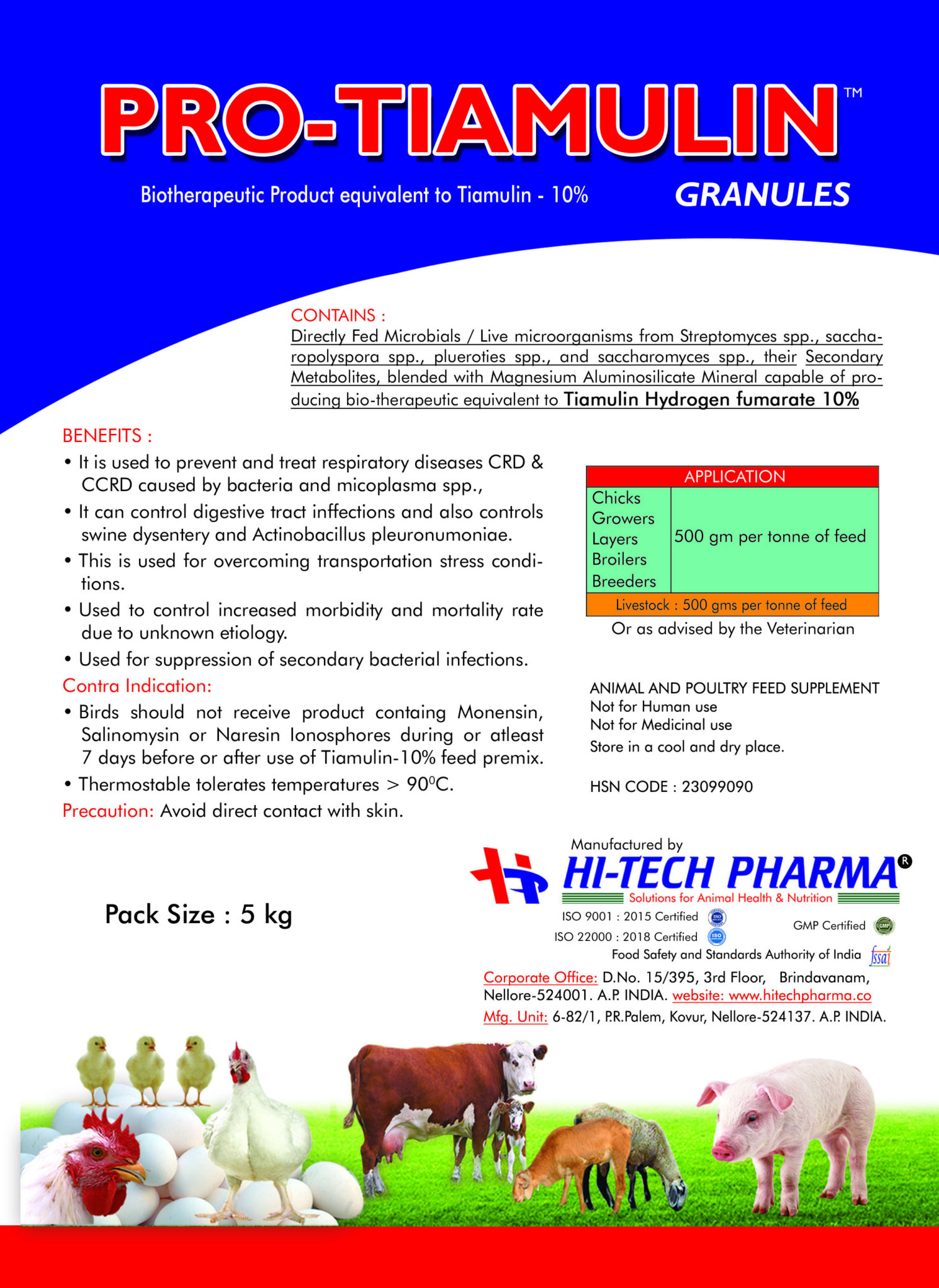 Pro-Tiamulin 10: Respiratory Disease Treatment